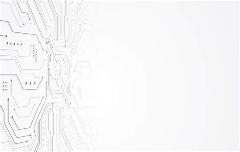 기술 회로 보드 텍스처와 추상 디지털 배경 프리미엄 벡터
