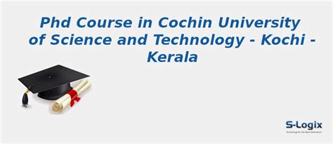 Cochin University Of Science And Technology Phd Computer Science S