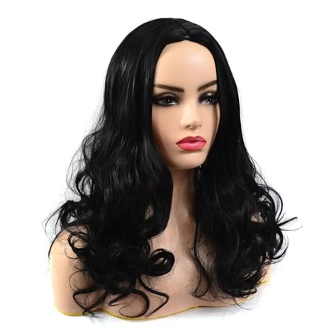 Long Wavy Highlights Wigs Women Synthetic Wigs Middle Part Temu Australia