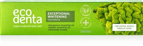 Ecodenta Whitening Fluoride Toothpaste With Bergamote 100ml Medino