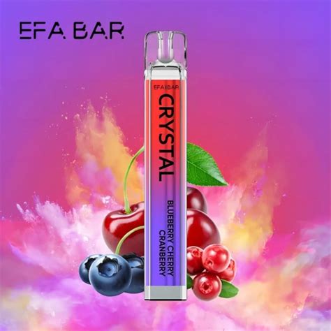Efa Crystal Bar 2ml 600 Puff Oem Disposable Vape Elf Puff Bar China E Cigarette And Vape
