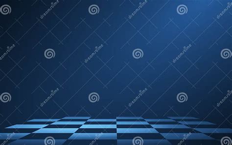 Chess Board Chequer Pattern Checker Floor Elegant Design Stock