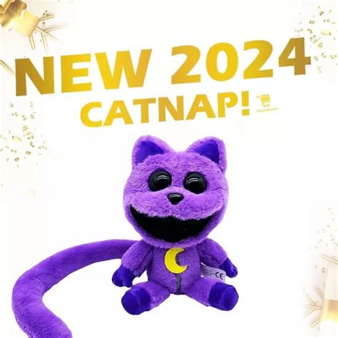 New 2024 Smiling Critters Catnap Figure Plush Doll Hoppy Hopscotch T