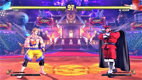 Luke Vs M Bison Hardest AI Street Fighter V YouTube