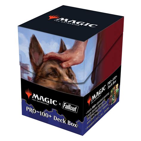Fallout® Dogmeat Ever Loyal 100 Deck Box For Magic The Gathering
