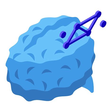 premium vector blue human brain generating new neural connections