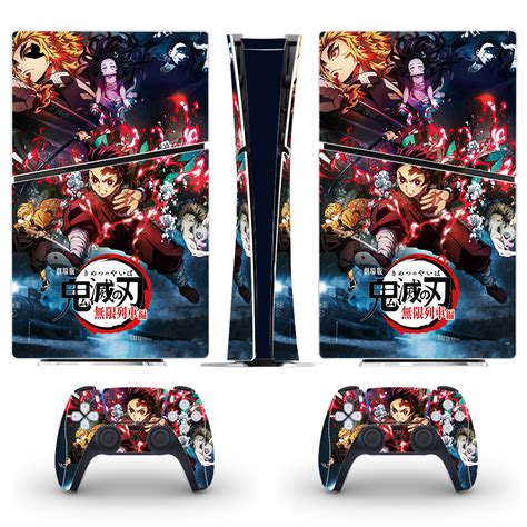 Demon Slayer Ps5 Slim Skins Sticker Decal Design 1