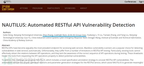 奇安信代码安全实验室又一研究成果入选国际顶会usenix security 2023 freebuf网络安全行业门户