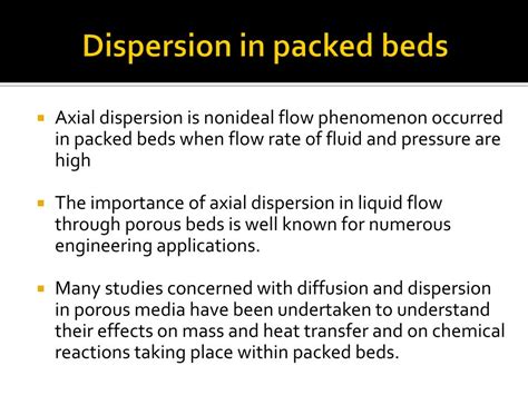 Ppt Flow Through Granular Beds And Packed Column Powerpoint Presentation Id2671656