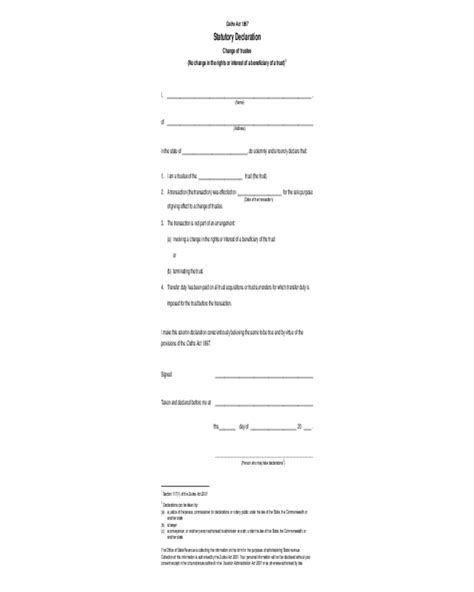 2025 Change Of Trustee Form Fillable Printable PDF Forms Handypdf