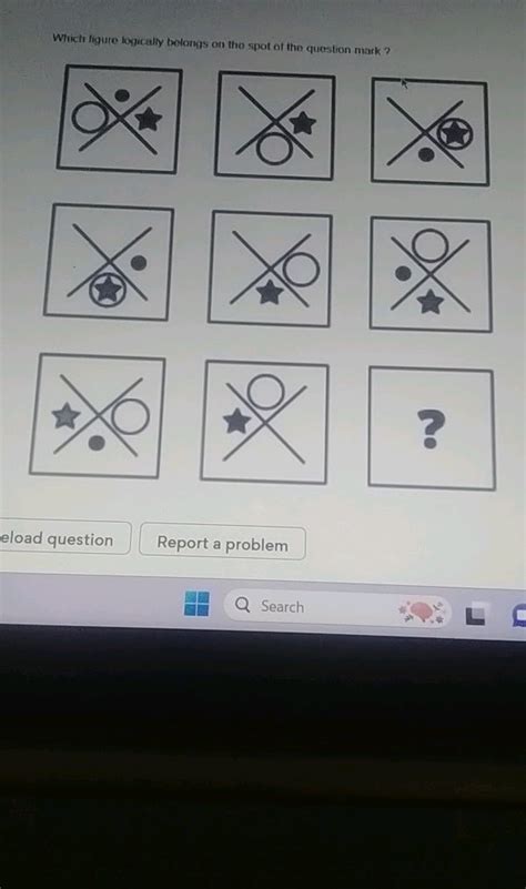 Which Figure Logically Belongs On Tho Spot Of The Question Mark Eload