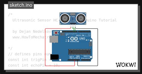 Hcs Ultrasonic Sensors Wokwi Esp32 Stm32 Arduino Simulator