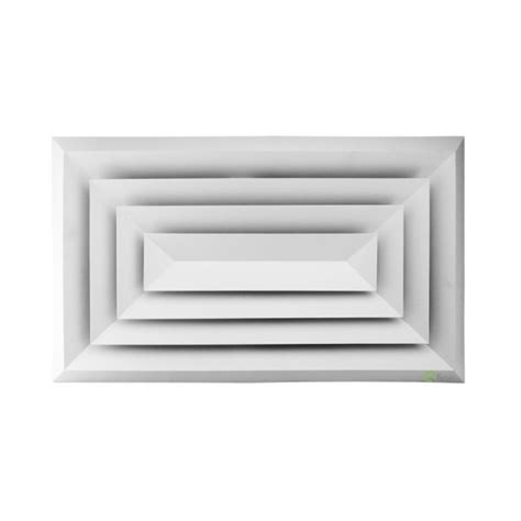 Bevelled Edge 4 Way Rectangular Diffuser Qae