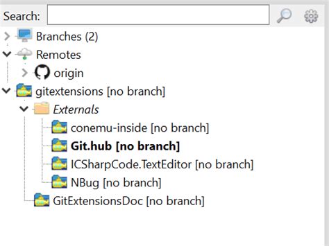 Left Pane Submodules Show Top Module · Issue 5988 · Gitextensions