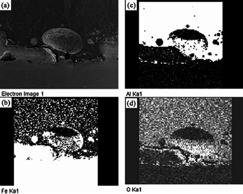 The Typical Microstructure And Elemental Distribution Maps Of A Typical
