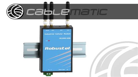 Modem 4g Robustel Lte Hspa Umts Gsm Gprs Edge 2g 3g 4g M1000 U4l