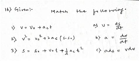 Answered Q16 Match The Following Basic Bartleby