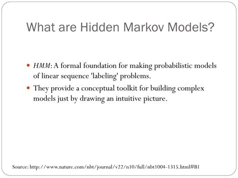PPT Applying Hidden Markov Models To Bioinformatics PowerPoint Presentation ID 4407314