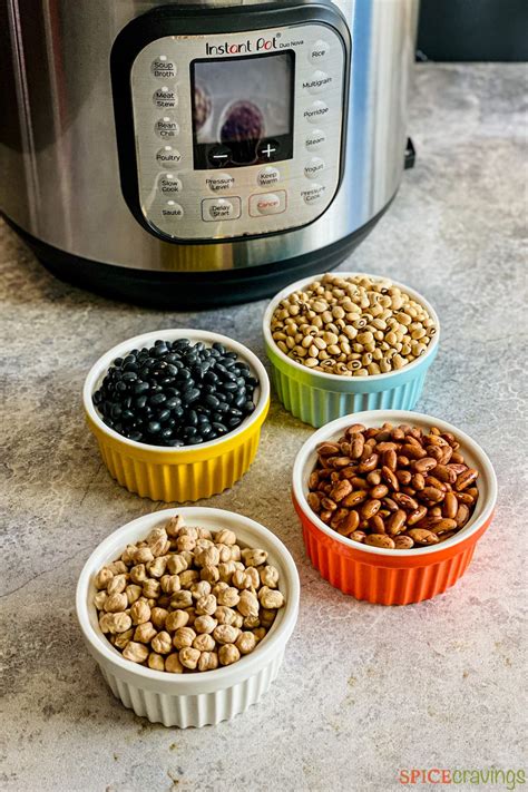 How To Cook Beans In Instant Pot Dry And Soaked Spice Cravings