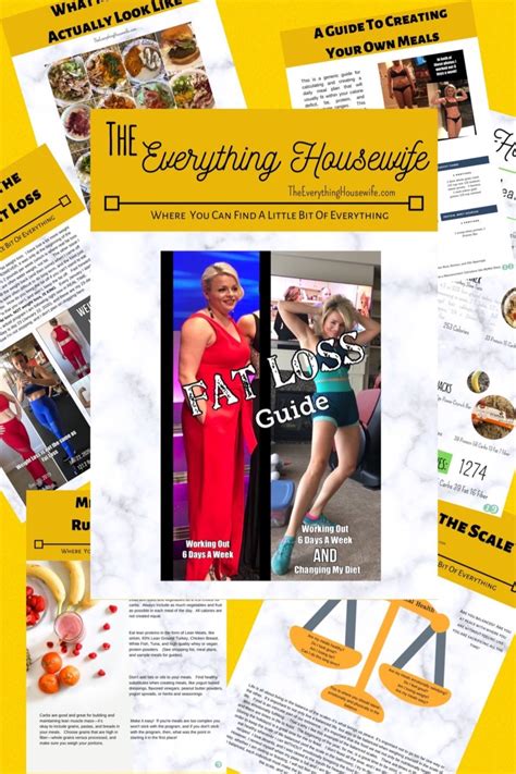 30 Page Fat Loss Guide Get It Now The Everything Housewife