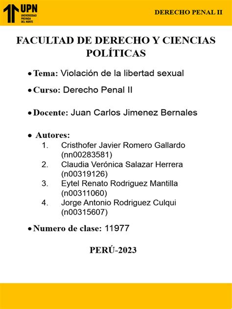 Violación De La Libertad Sexual Pdf Violación Derecho Penal