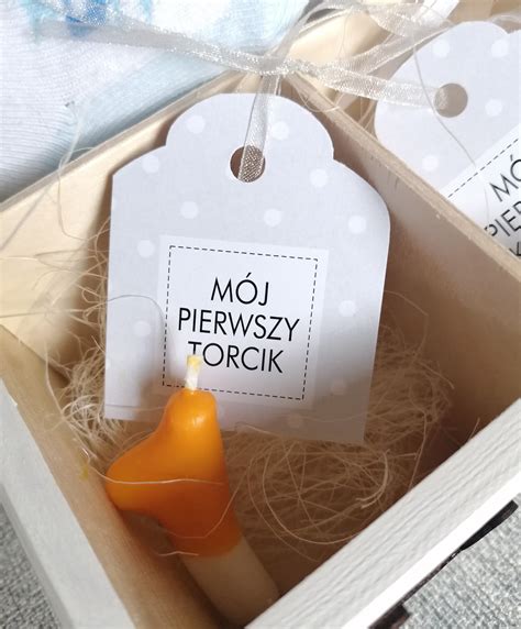 Pudełko wspomnień prezent na chrzest roczek urodziny PW