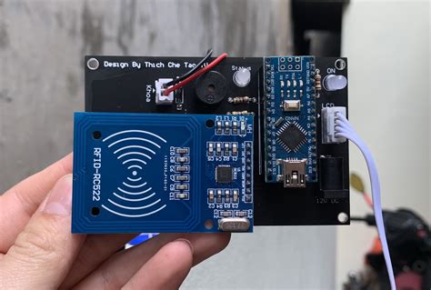 Mạch Khóa Cửa Sử Dụng Module Rfid Rc522