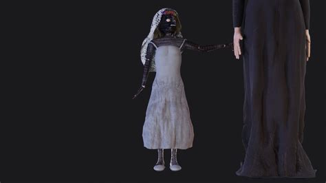 3d Donna Beneviento And Angie Resident Evil Village Model Turbosquid