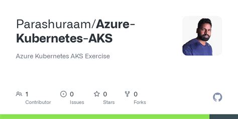 GitHub Parashuraam Azure Kubernetes AKS Azure Kubernetes AKS Exercise