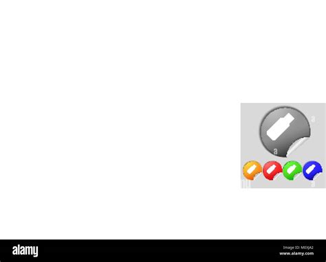 Usb Sign Icon Usb Flash Drive Stick Symbol Set Colourful Buttons Vector Illustration Stock