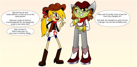 Old And New Meet Bailey By Brianna The Toon On Deviantart
