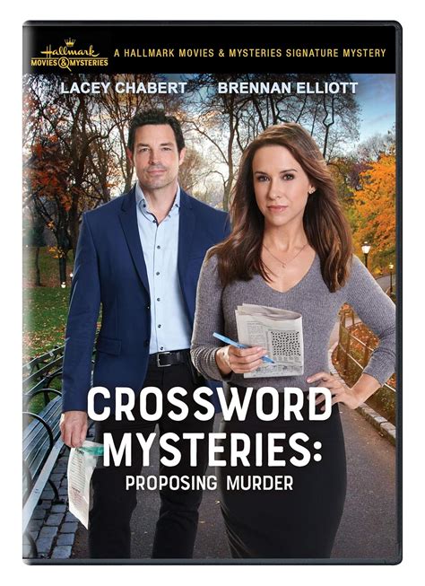 Crossword Mysteries Proposing Murder Lacey Chabert