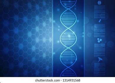 Dna Structure Converted Into Binary Code Stock Illustration