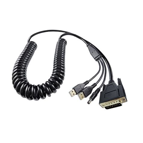 DB15 Male To USB DC5 5 Adapter Cable Electric Extension Cable WK DB15USBDC5 5 Walk China
