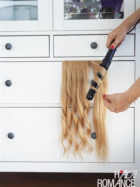 Hair Hack The Fastest Way To Curl Hair Extensions Hair Romance