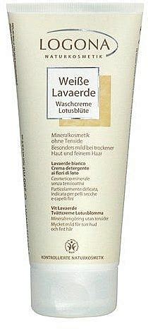 Logona Mineral Cleansers White Kaolin Lotus Flower Cleansing Gel Body