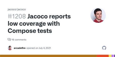 Jacoco Reports Low Coverage With Compose Tests Issue Jacoco Jacoco GitHub