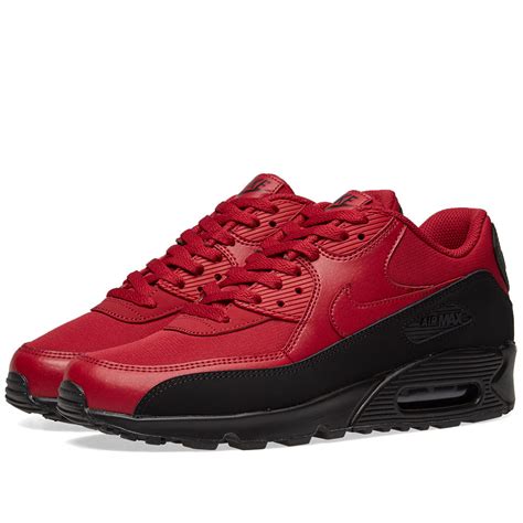 Mens Air Max 90 Essential Red Designer Sales