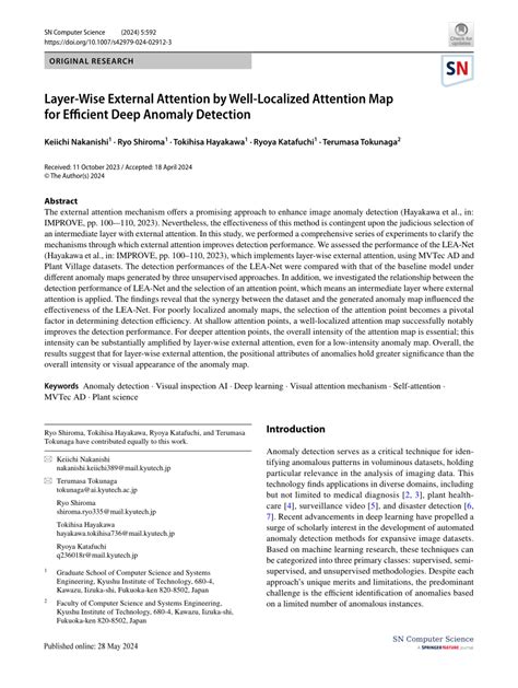 Pdf Layer Wise External Attention By Well Localized Attention Map For