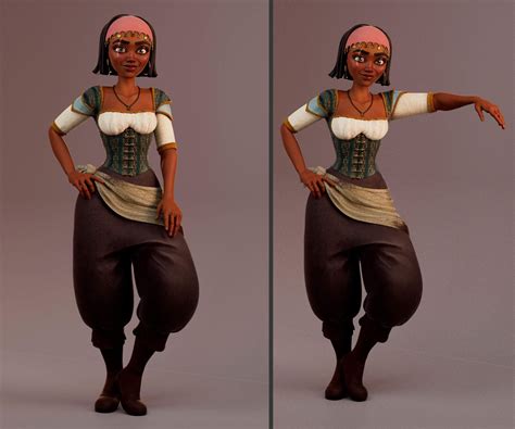 How To Create An Animation Ready Stylised Character With Realistic