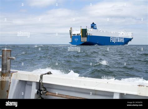 Irago Aichi Japan 2022 24 09 Fujitrans Vessel At Cape Irago Stock