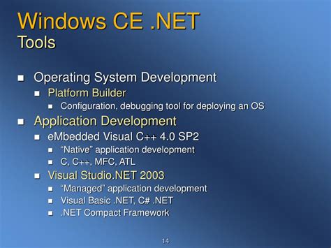 ppt windows ce development powerpoint presentation free download