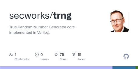 GitHub Secworks Trng True Random Number Generator Core Implemented