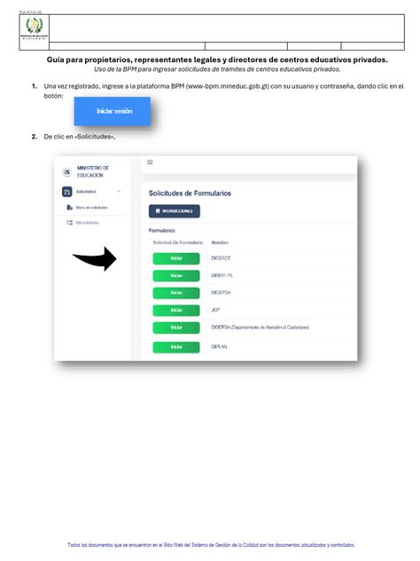 Cep Gui 03 Uso Bpm Colegios Pdf Red Mundial Internet Y Web