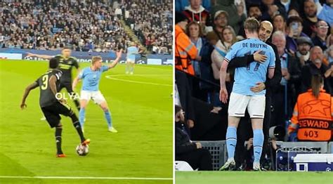 Pep ile KDB arasında tartışma Kapa çeneni Şampiyonlar Ligi