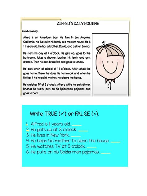 Routine Reading Pdf