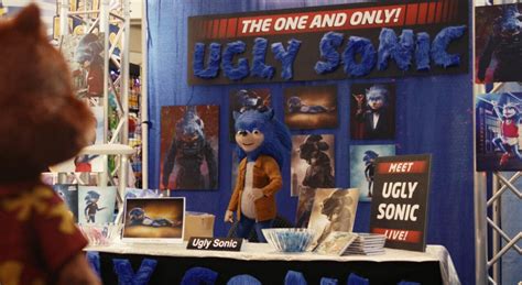 The Scrapped ‘ugly Sonic Movie Design Has A Cameo In The New Chip ‘n