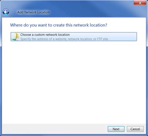 Windows 7 How To Create A Network Place It Support Guides
