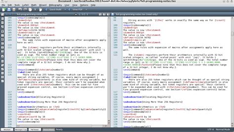 Is It Possible To Display Code Twice On The Screen In Texmaker Tex