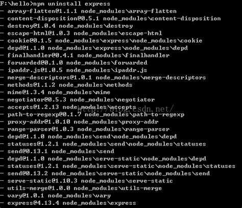 Windows下从零开始学习nodejs4xexpress4x开发 4npmnode 4xx Csdn博客